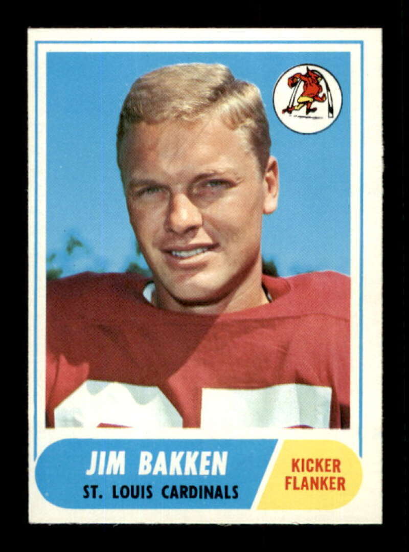 1968 Topps #8 Jim Bakken EX+ Cardinals 562986 | eBay