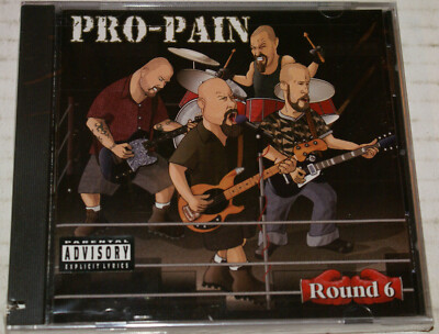 Pro-Pain Round 6 Rare Htf Cd 2000 Out Of Print New Factory Sealed Out ...