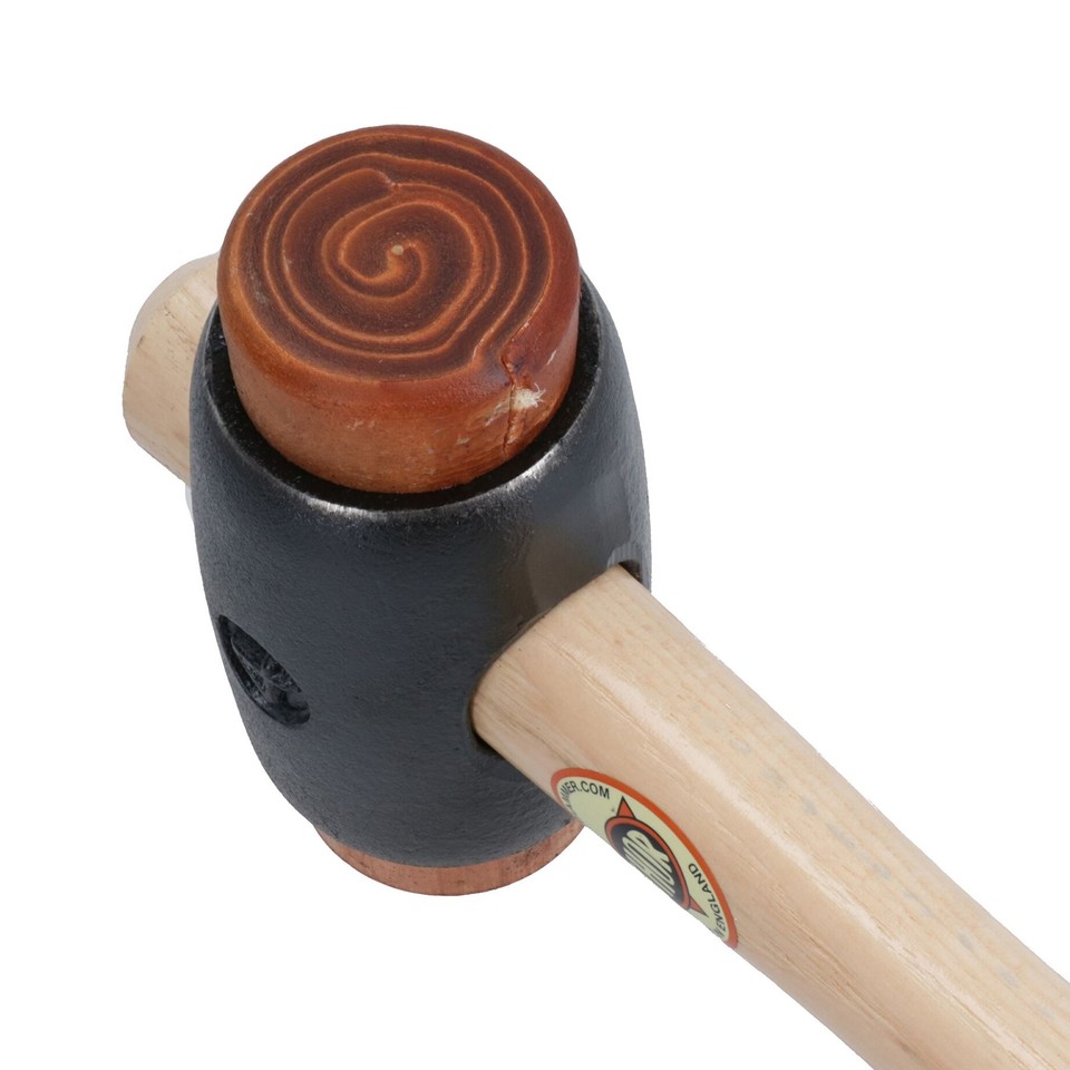 Thor No 4 Copper & Rawhide Faced Hammer / Hide Mallet Dead Blow TE400 ...