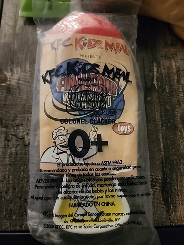 Vtg 2000 Kentucky Fried Chicken KFC Colonel Clacker Kids Meal Toy NISP ...