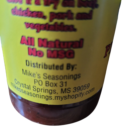 Mike's Seasoning All Purpose Tangy Salt Free Healthy Recipe Rub BBQ No ...
