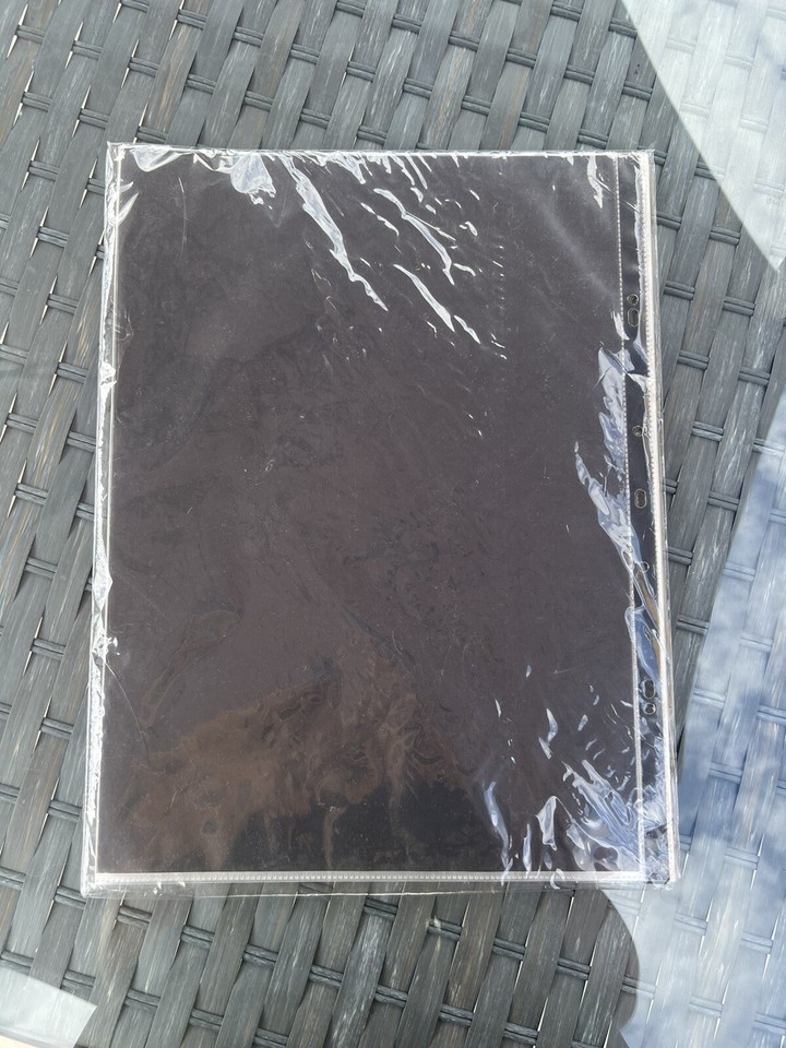 Goldline Plastic Wallets For A3 Portfolio | eBay