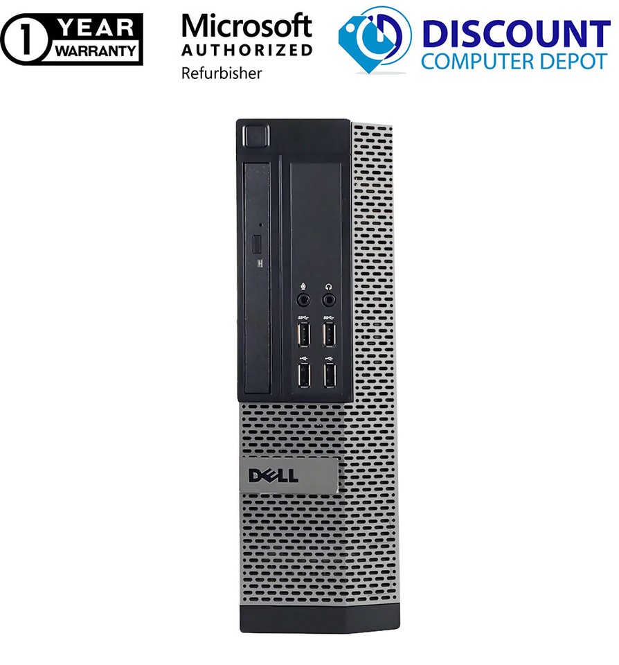 Cheap Dell Desktop Computer Core i3 3.40GHz 8GB RAM 500GB HD Windows 10 ...