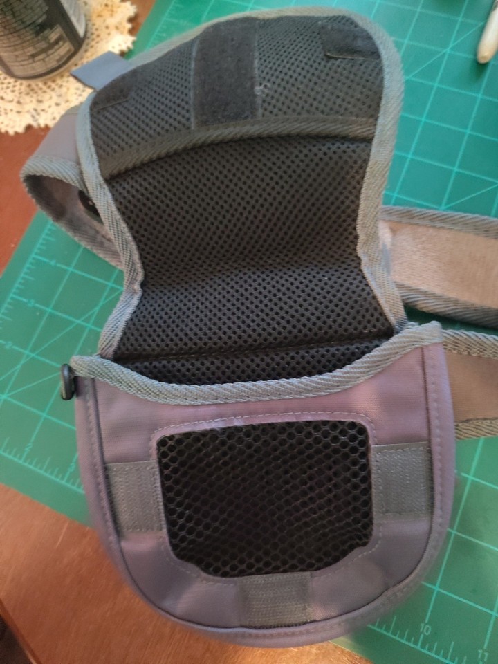 Vintage SONY Atrac Walkman Discman BELT Carry Case CD Player Fanny Pack ...