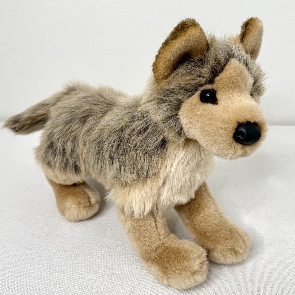 Douglas Cuddle Toys Tyson Wolf Plush #1836 Stuffed Animal Retired ...