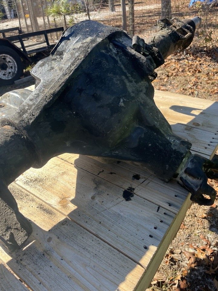 1994-1999 Dodge Ram 3500 Dana 80 Dually DRW Rear Axle Housing Cab And ...