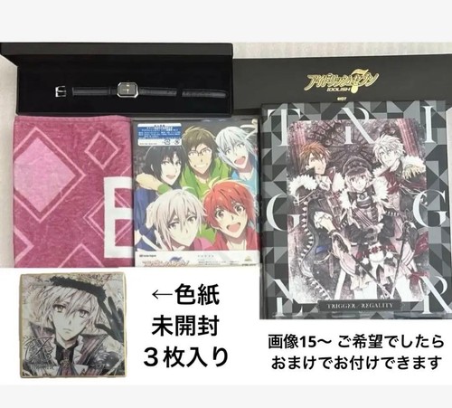 IDOLiSH7 DVD TRIGGER Album CD Watch Bonus Shikishi | eBay