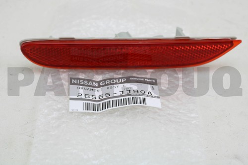 26565JJ90A Genuine Nissan REFLEX REFLECTOR ASSY-LH 26565-JJ90A | eBay