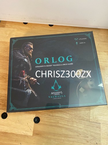 Assassin's Creed Valhalla Orlog Dice Game Retail Edition Figure Card ...