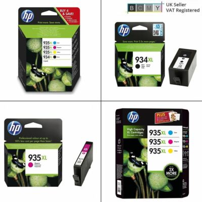 Genuine HP 934-935 / XL Original Ink Cartridges (2015 - 2018) - For HP ...