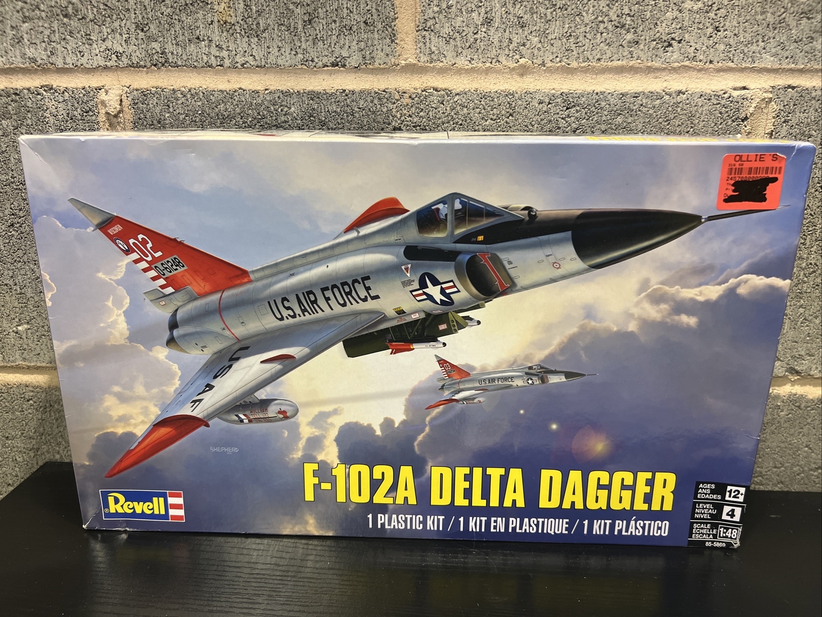 Revell F-102A Delta Dagger Jet Plastic Model Kit 1/48 Scale #85-5869 New Opened | eBay