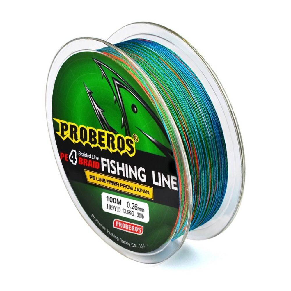 PE PE Plaited Fishing Line 4 stand Invisible Wire Elastic Thread Spool ...