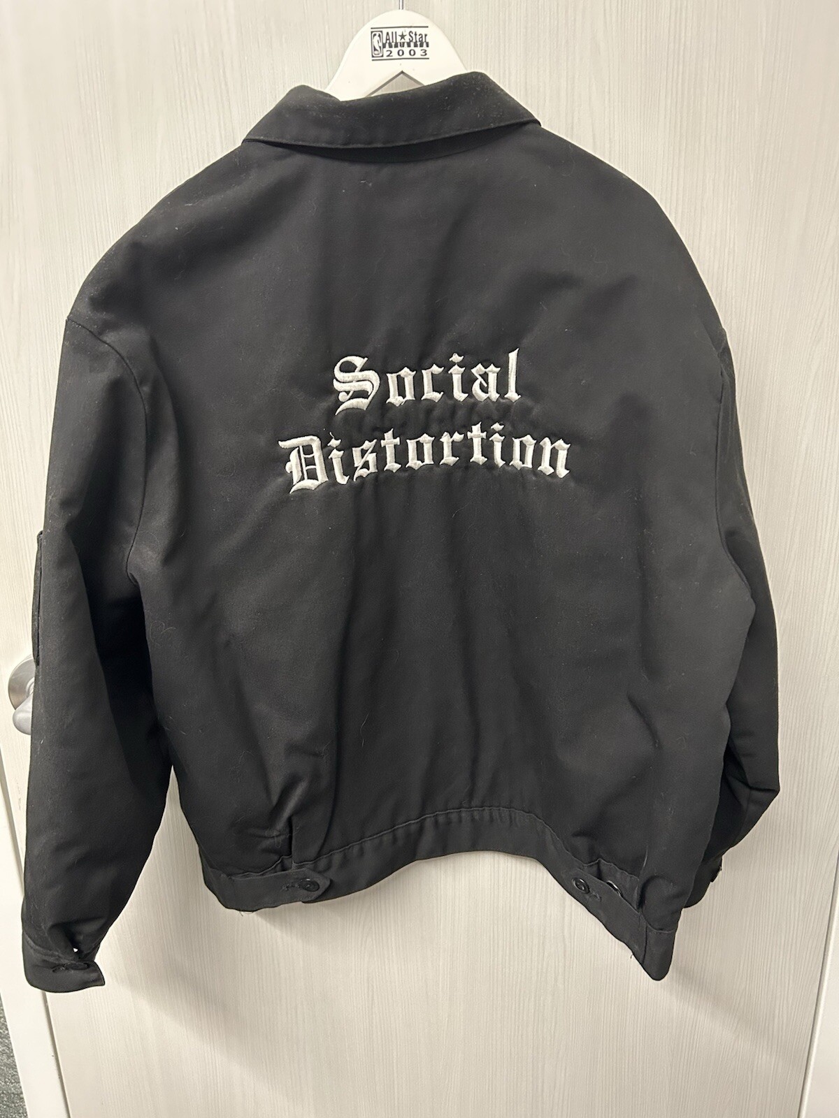 SOCIAL DISTORTION Dickies Eisenhower Black Jacket Emb… - Gem