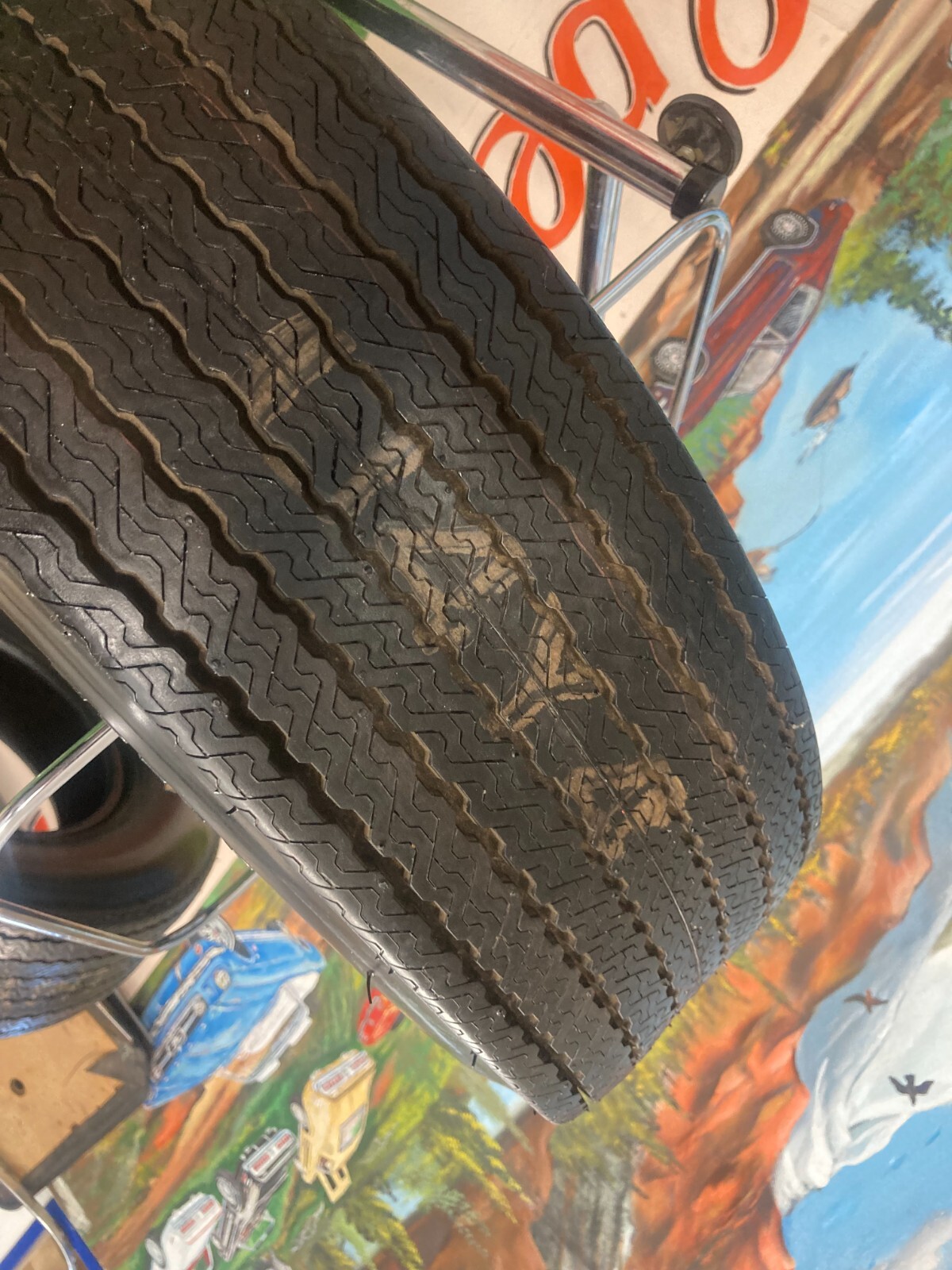 GOODYEAR POLYGLASS WIDE TREAD TIRES NOS | eBay