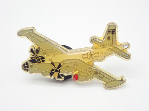 U.S. Navy Airplane Gold Tone Vintage Lapel Pin | eBay