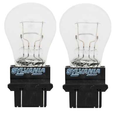Sylvania LongLife 3057K 27/7W Two Bulbs Brake Stop Tail Park ...