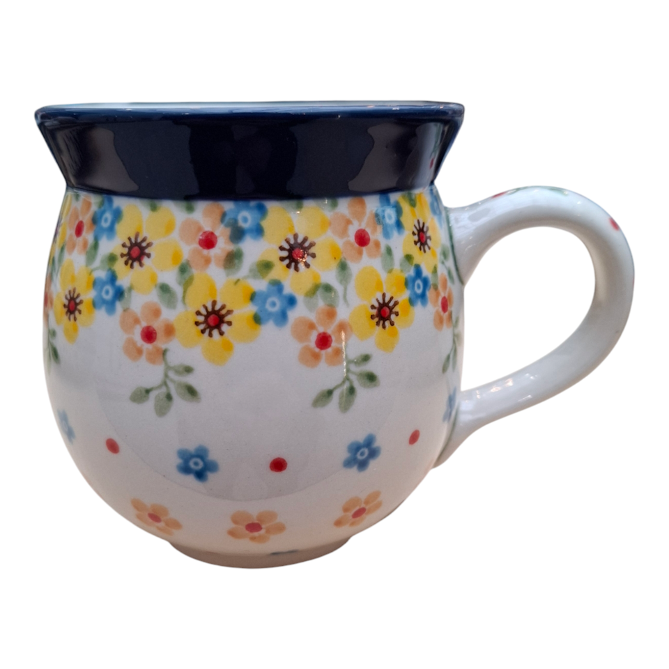 Kaffeebecher Tasse Kugelbecher 0,35l Bunzlauer Keramik, TULPEN ...