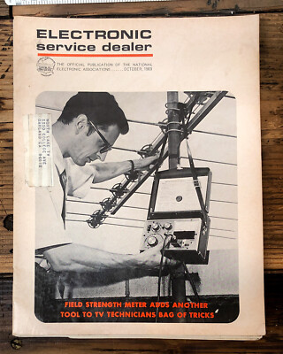Electronic Service Dealer Magazine October 1969 *Original* | eBay