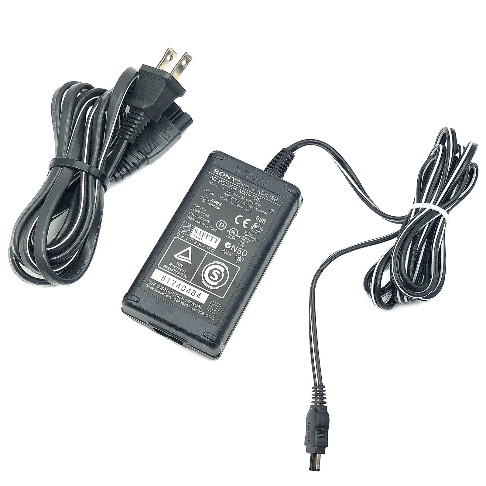 Genuine Sony AC Adapter For CCD-TRV41 Handycam Camcoder CCD-TRV46 | eBay