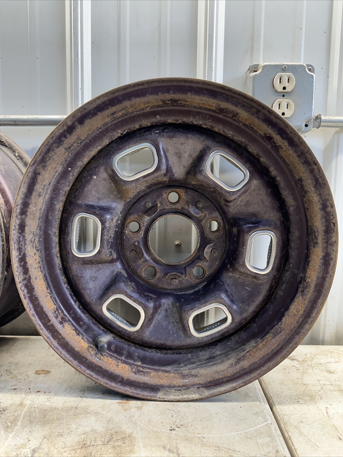 1970-1981 Chevy Camaro El Camino Chevelle Nova Rally Wheels 14x6 Set ...