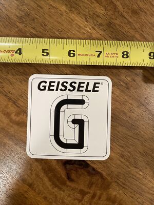 SHOT Show 2023 Geissele Automatics OEM Logo Sticker/Decal Gun AR Square ...
