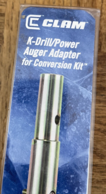 Plate Pro Clam Drill Auger Conversion Kit W/ Power Drive Accessory ...