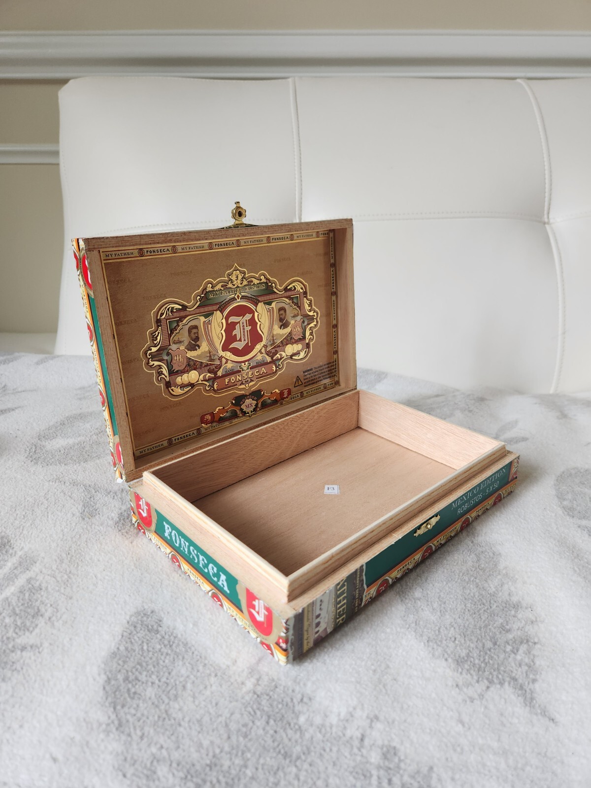 My Father Cigars Fonseca Mexico Edition Robustos Empty Wooden Cigar Box ...