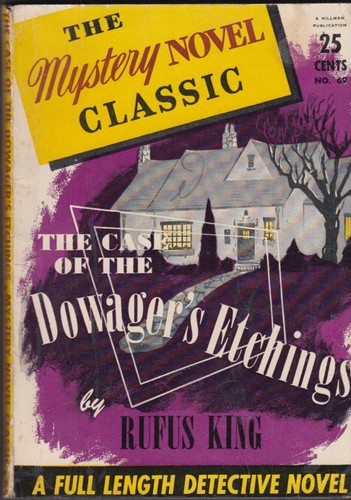 Rufus King: The Case of the Dowager's Etchings: 1st PB ed | eBay