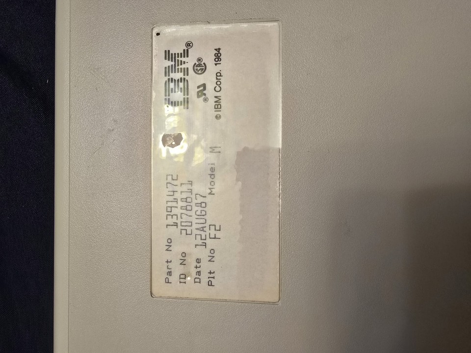 MINT IBM Model M Space Saving Keyboard SSK 1391472 Tested Working W ...