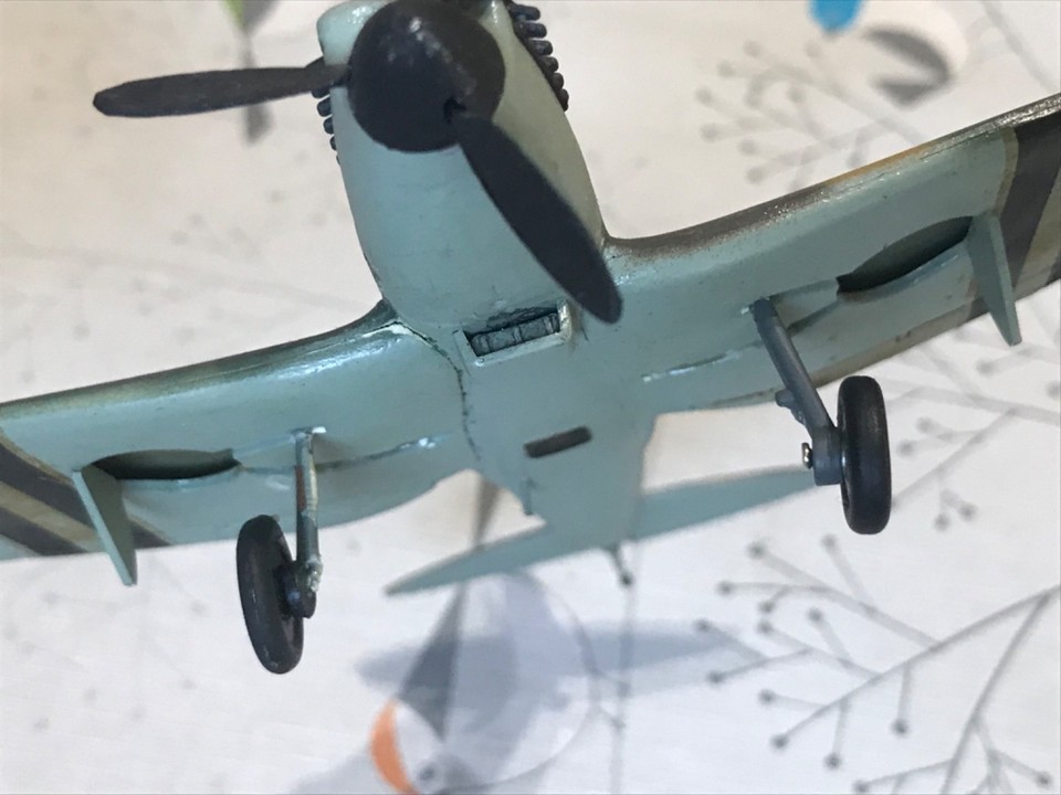 Built and Painted 1/72 scale Model Heinkel He 70F-2, 4 Display Spanish ...