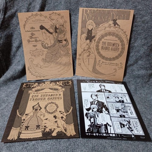 Musical Black Butler Illustration Card Viscount Druit | eBay