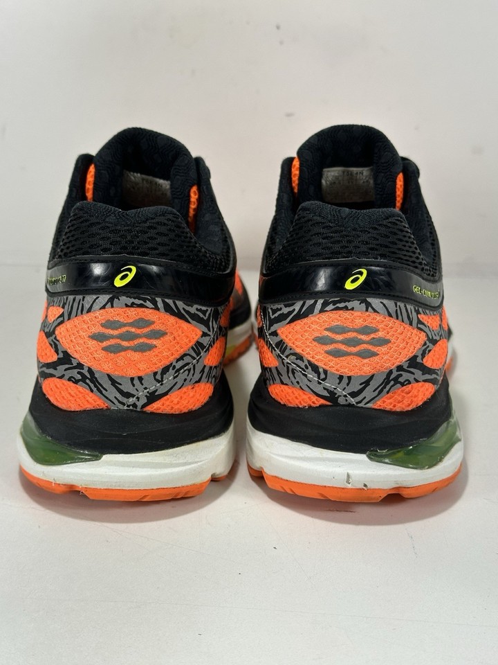 Asics Gel Cumulus 17 Lite-Show mens size 11 Hot Orange/Flash Yellow ...