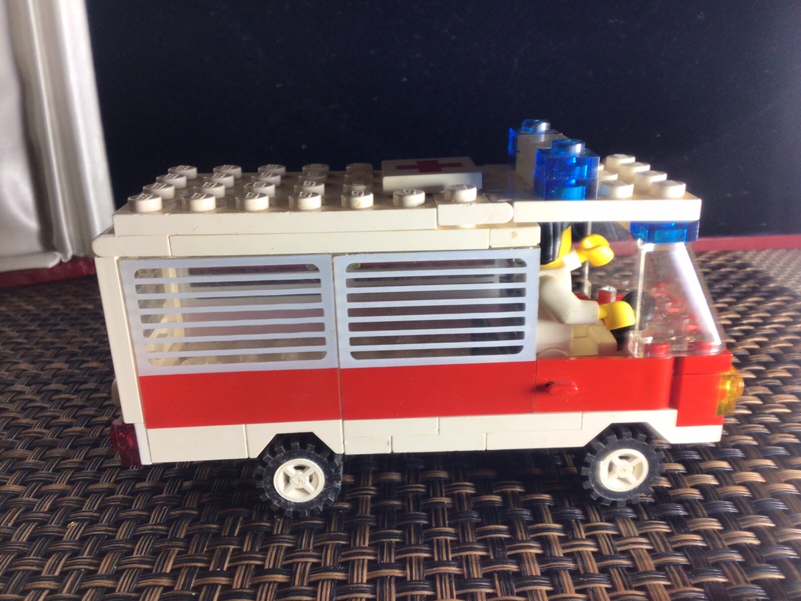 Miniature Lego ambulance figure | eBay