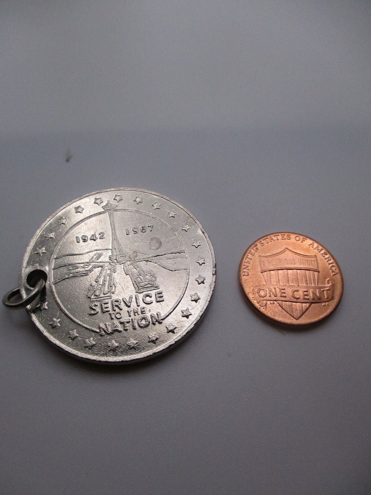 US Navy 1967 Naval Supply Depot Seattle Washington Challenge Coin Key ...