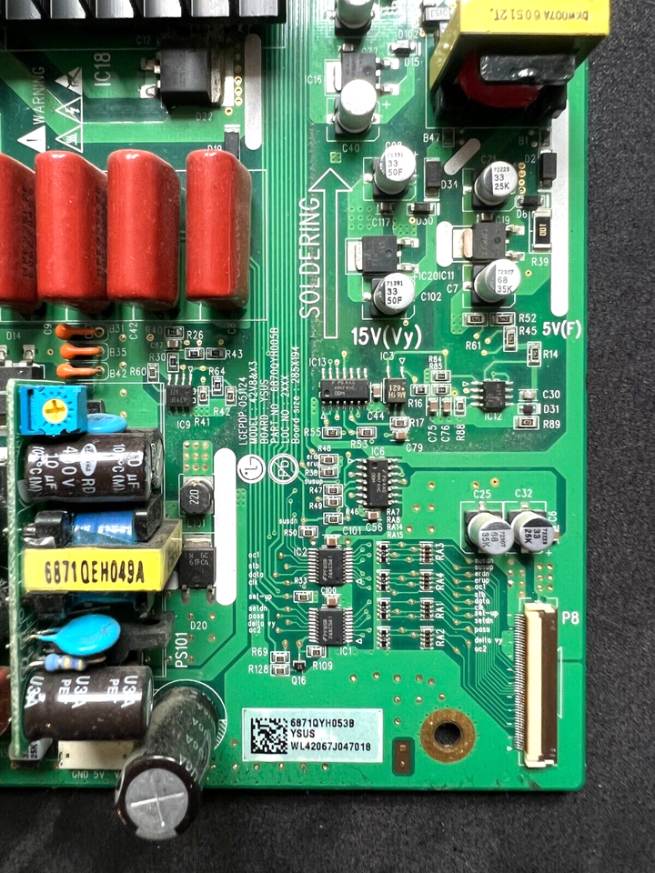 6871QYH053B YSUS BOARD FOR LG 42 INCH TV (6870QYH005B) FREE P&P | eBay