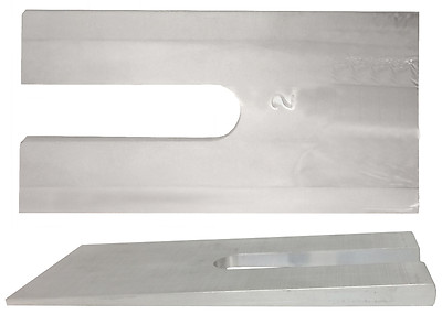 Pair of 2 Degree Aluminum Leaf Spring Shims #1070 | eBay