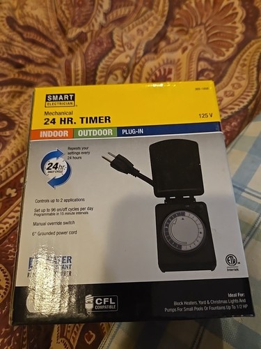 Smart Electrician Mechanical 24 Hr Timer | eBay