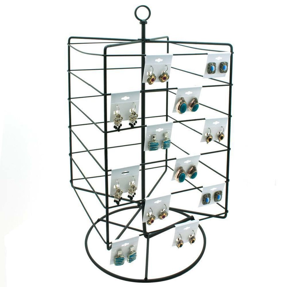 Rotating Jewelry Display Revolving Earring Display | eBay