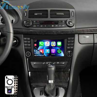 Für Mercedes Benz E Klasse W211 C219 Carplay Autoradio Android 15 GPS ...