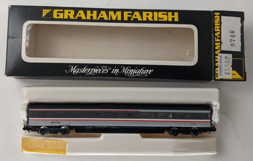 Inter City Buffet Car Coach 0746 Graham Farish N Gauge Scale Model ...