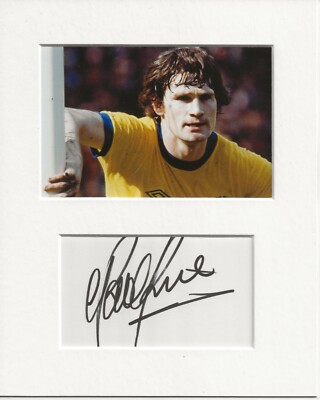 Pat Rice arsenal signed genuine authentic autograph signature UACC RD ...