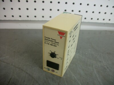 CARLO GAVAZZI COMBINATION AUTOMATIC START TIMER S 110 166 024 | eBay