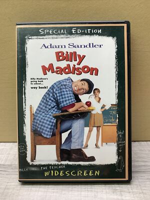 Billy Madison DVD Adam Sandler Special Edition No Scratches D4 | eBay