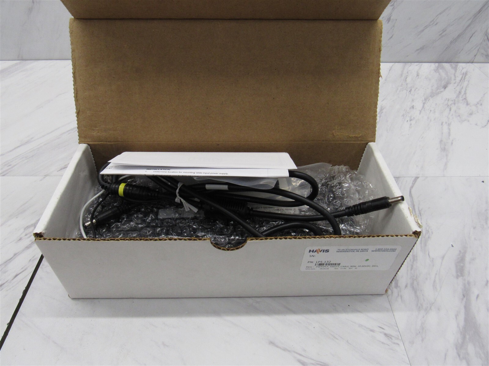 Lind Dell D Series DC/DC Adapter Model #DE20451-4287 FB Havis LPS-132 ...