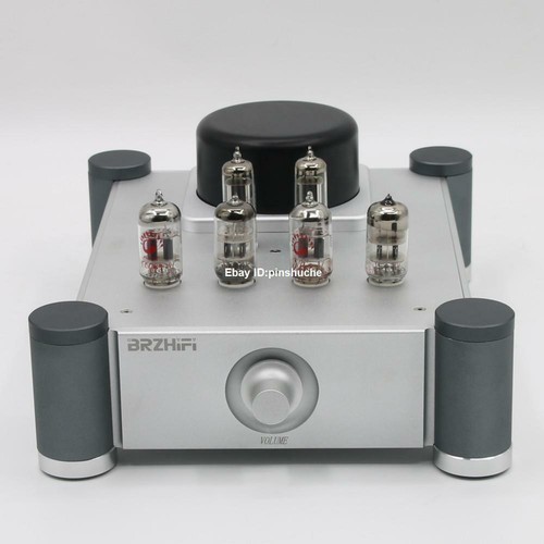 2019 12AX7+12AU7 Vacuum Tube Preamp | Stereo Audio HiFi | RCA | Silver ...