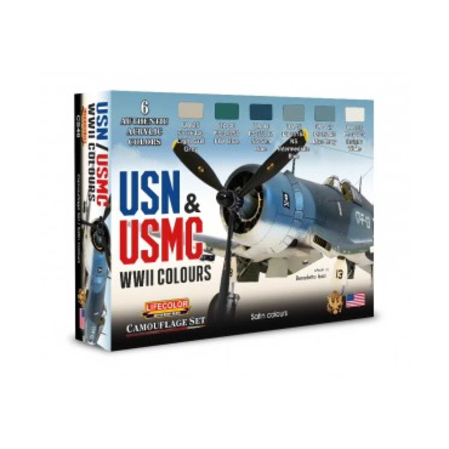 Lifecolor Naval Paint Sets Lifecolor USN & USMC Colors from 70s to ...