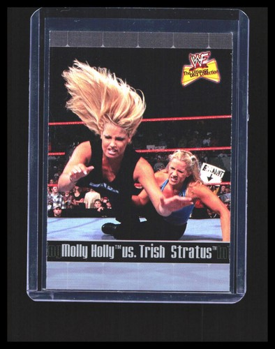2001 Molly Holly Vs Trish Stratus - Fleer In The Ring #81 | eBay