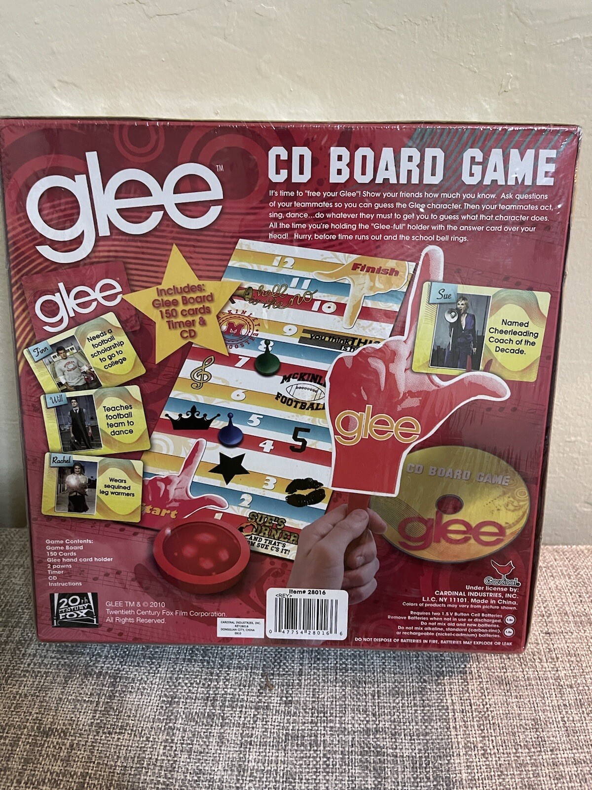 New & SEALED 💥GLEE THE CD BOARD GAME FREE YOUR GLEE 47754280166 | eBay