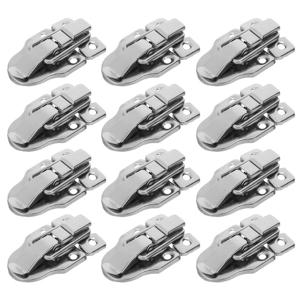 12pcs Metal Box Latch: Retro Hasp Toggle Clasp Lock - Decorative ...