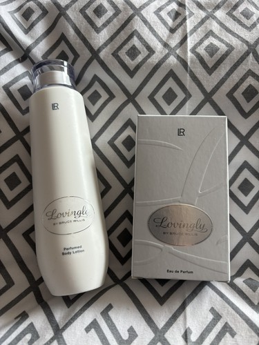 LR LOVINGLY Set By Bruce Willis Body Lotion Körperlotion Parfüm EAU de ...
